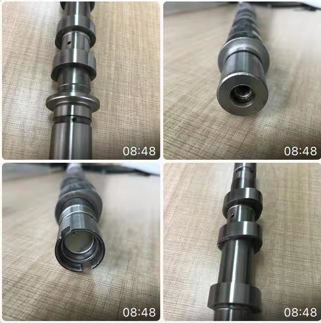 Rèn thép Camshaft K4M 8200100528 8200100527 với tiêu chuẩn ISO 9001